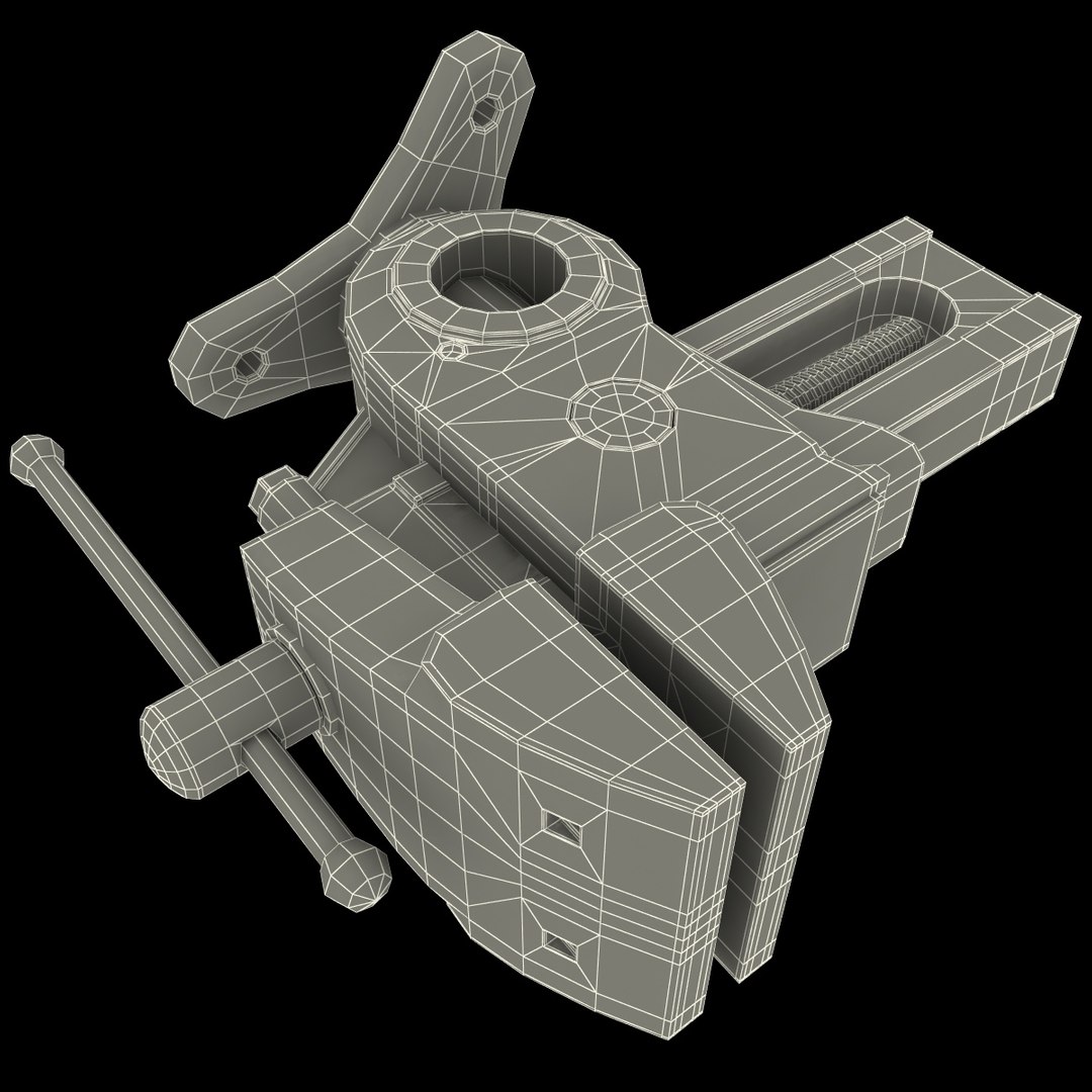 3d Parrot Vise Shop Fox Model