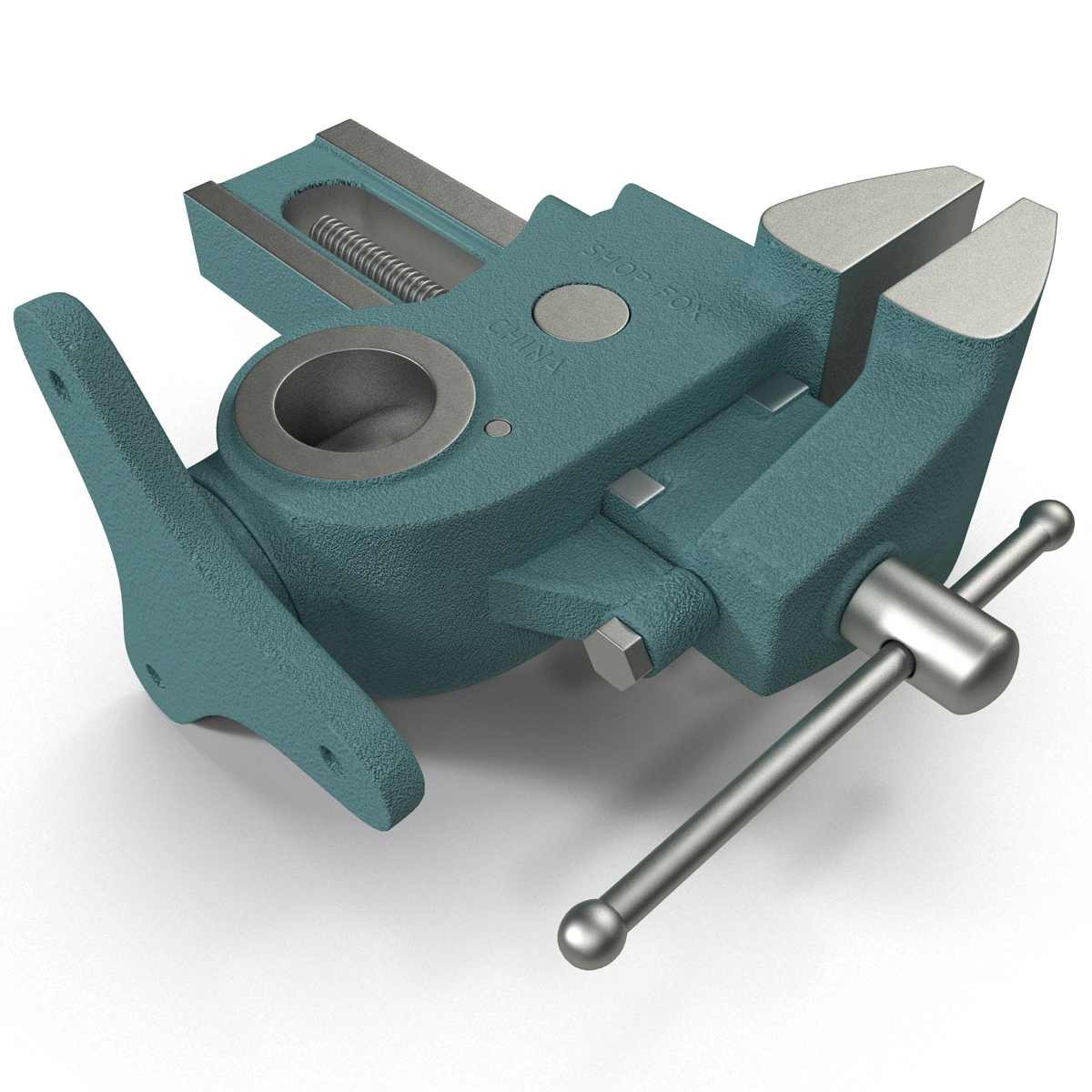 3d parrot vise shop fox model