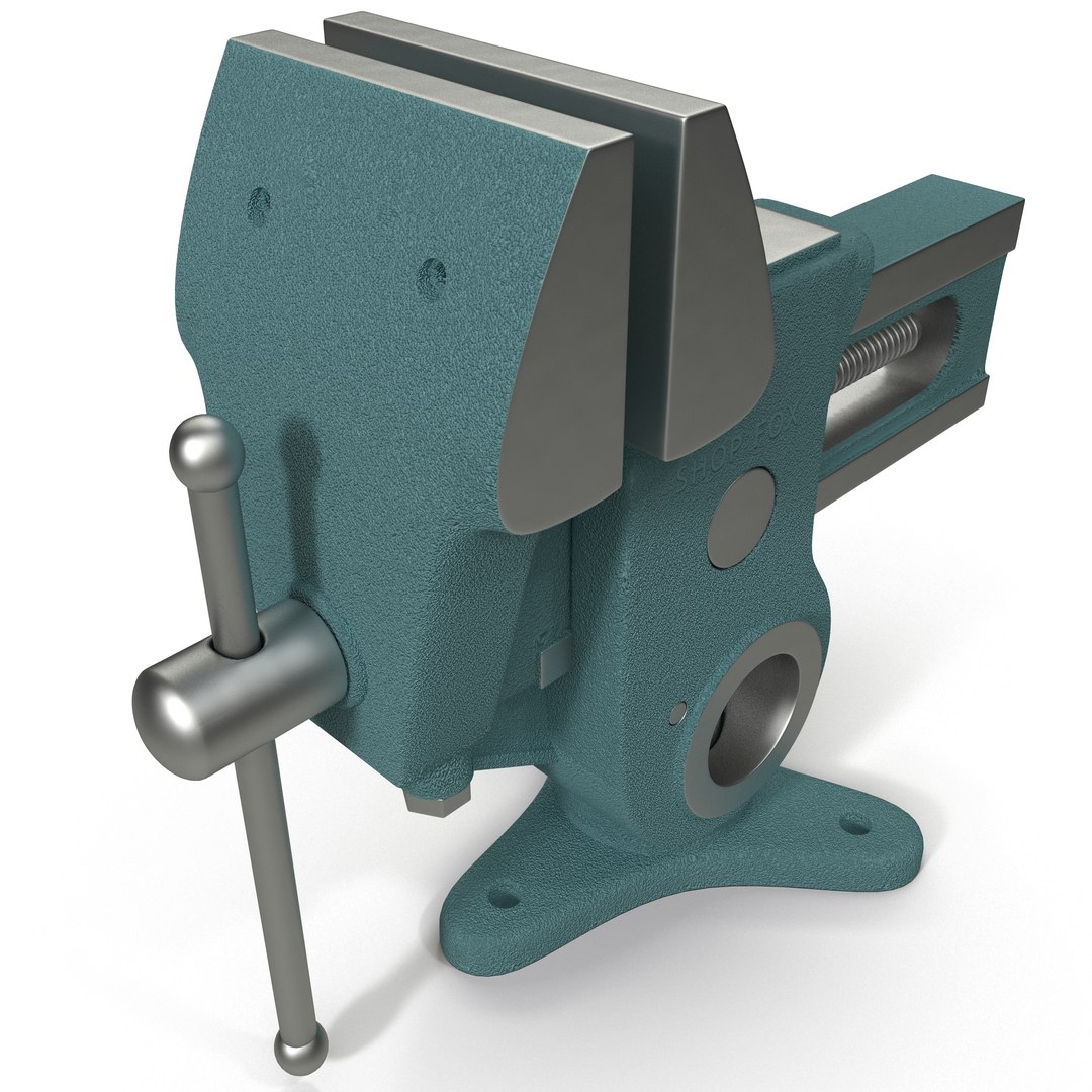 3d parrot vise shop fox model