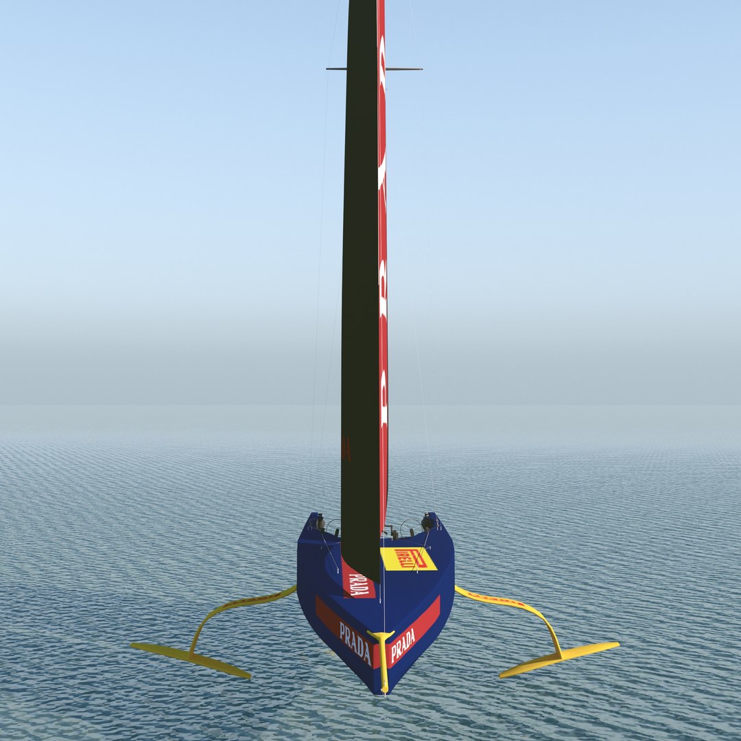 America s catamaran oracle 3D model - TurboSquid 1577118