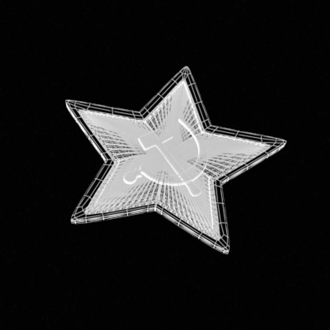soviet badge c4d