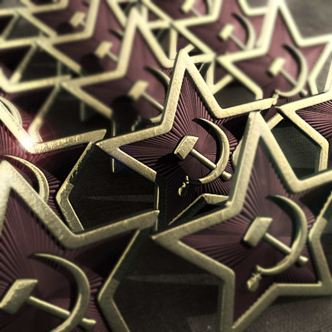 soviet badge c4d
