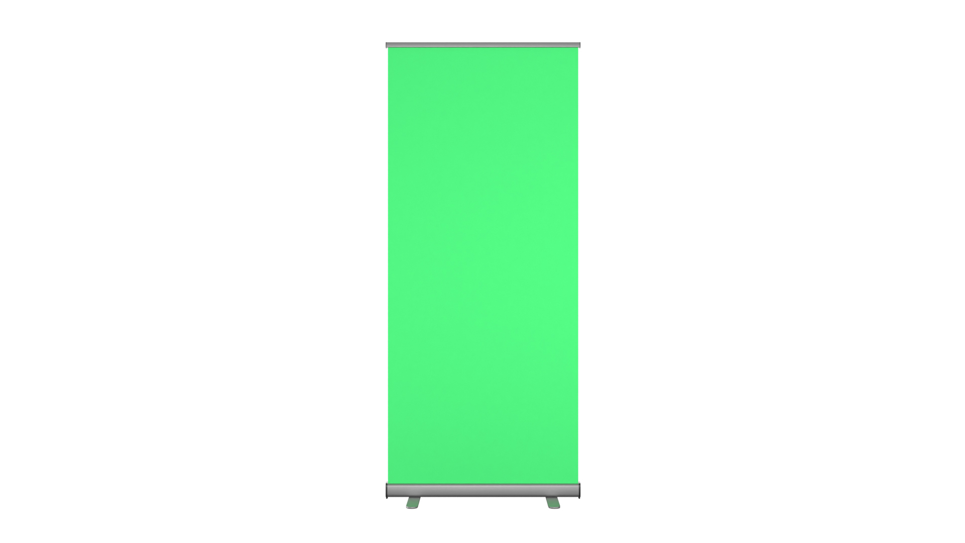 3D Green Roll-up Banner Model - TurboSquid 2219238
