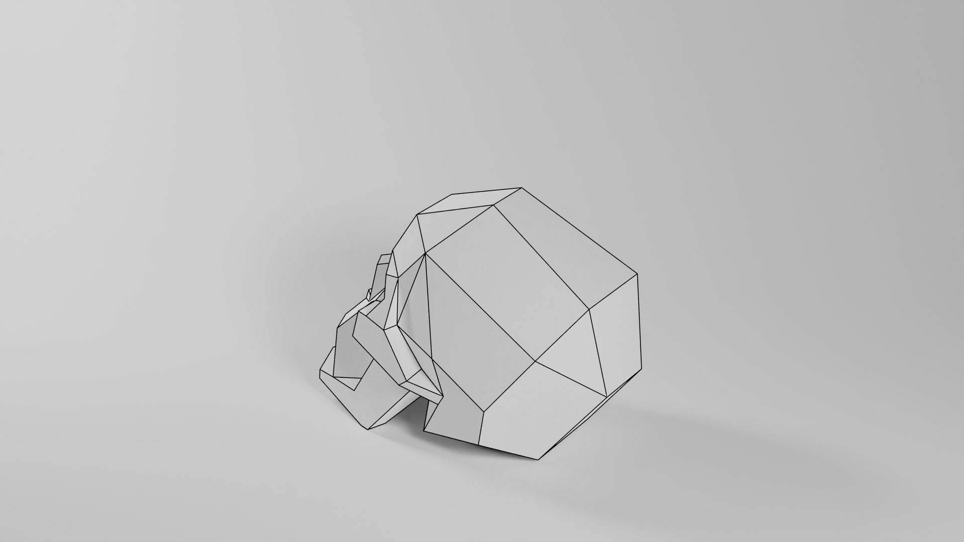 Faceted Skull 3D model - TurboSquid 2067859
