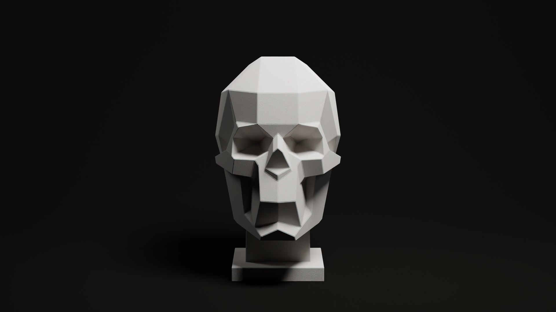 Faceted Skull 3D model - TurboSquid 2067859