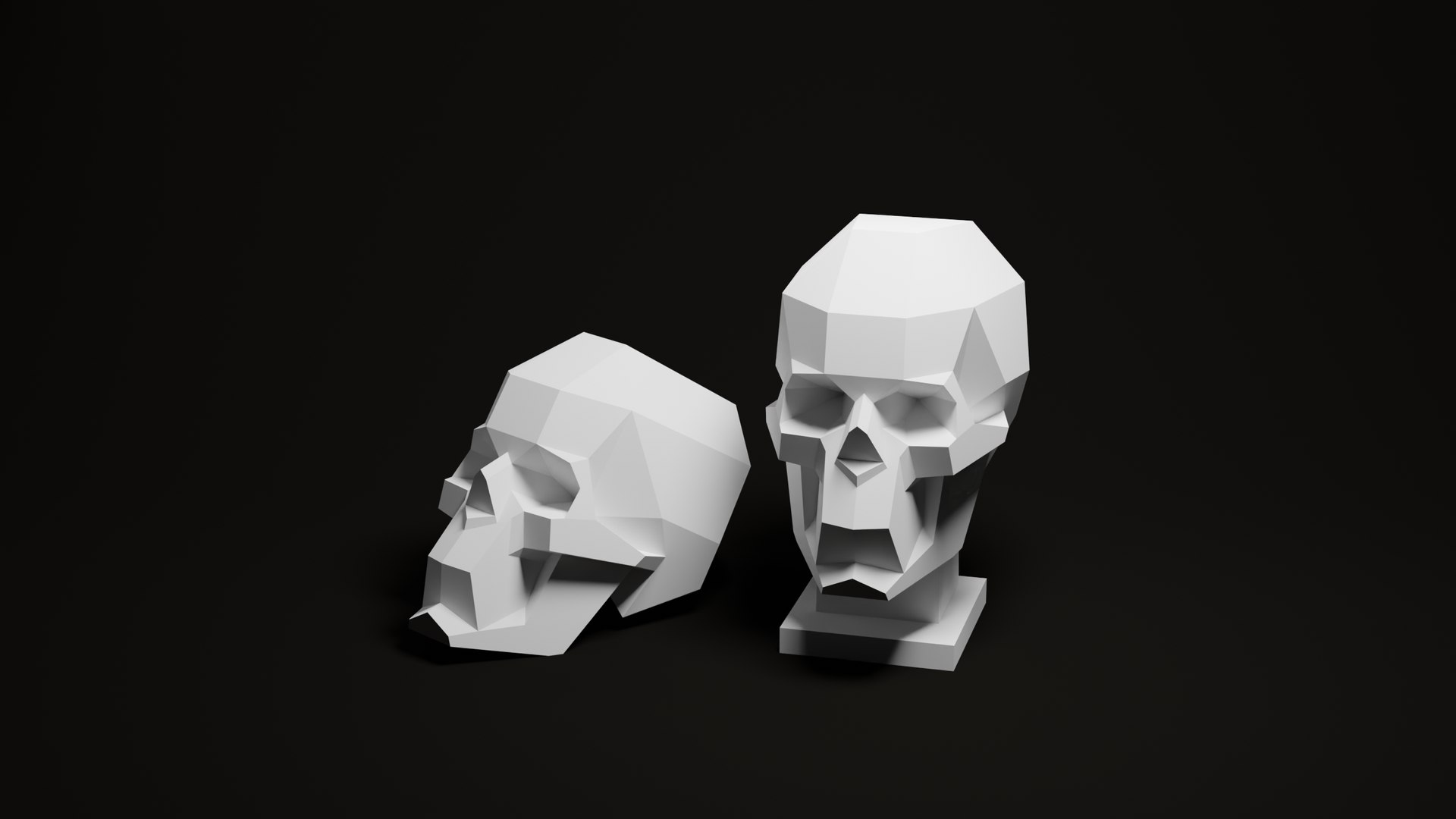 Faceted Skull 3D model - TurboSquid 2067859