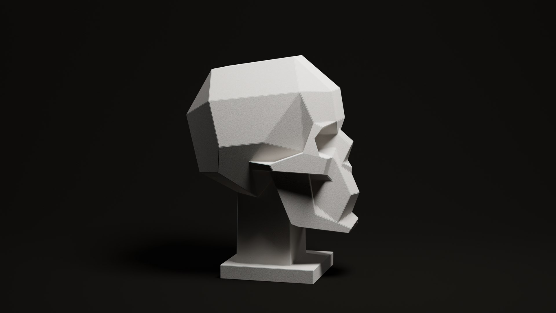 Faceted Skull 3D model - TurboSquid 2067859