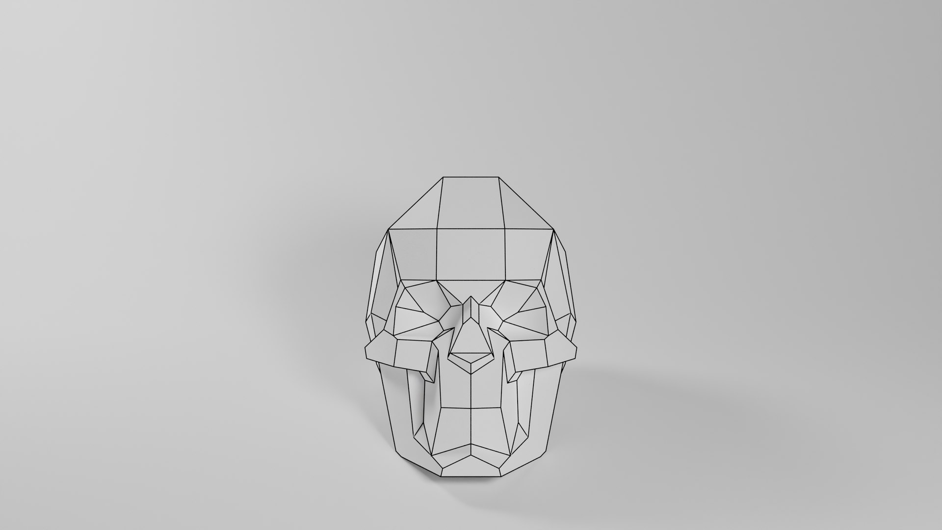 Faceted Skull 3D model - TurboSquid 2067859