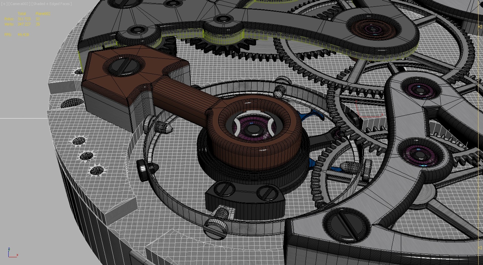 3d Model Watch Mechanism