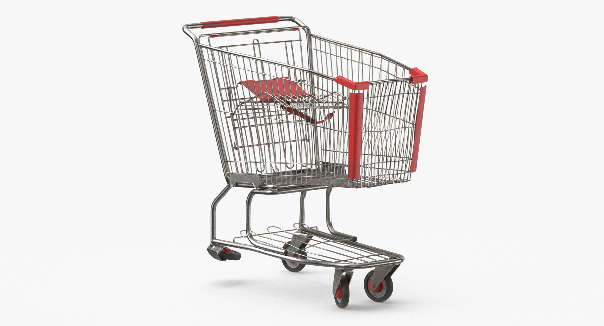 3D Model Shopping Cart Damaged - TurboSquid 1865192