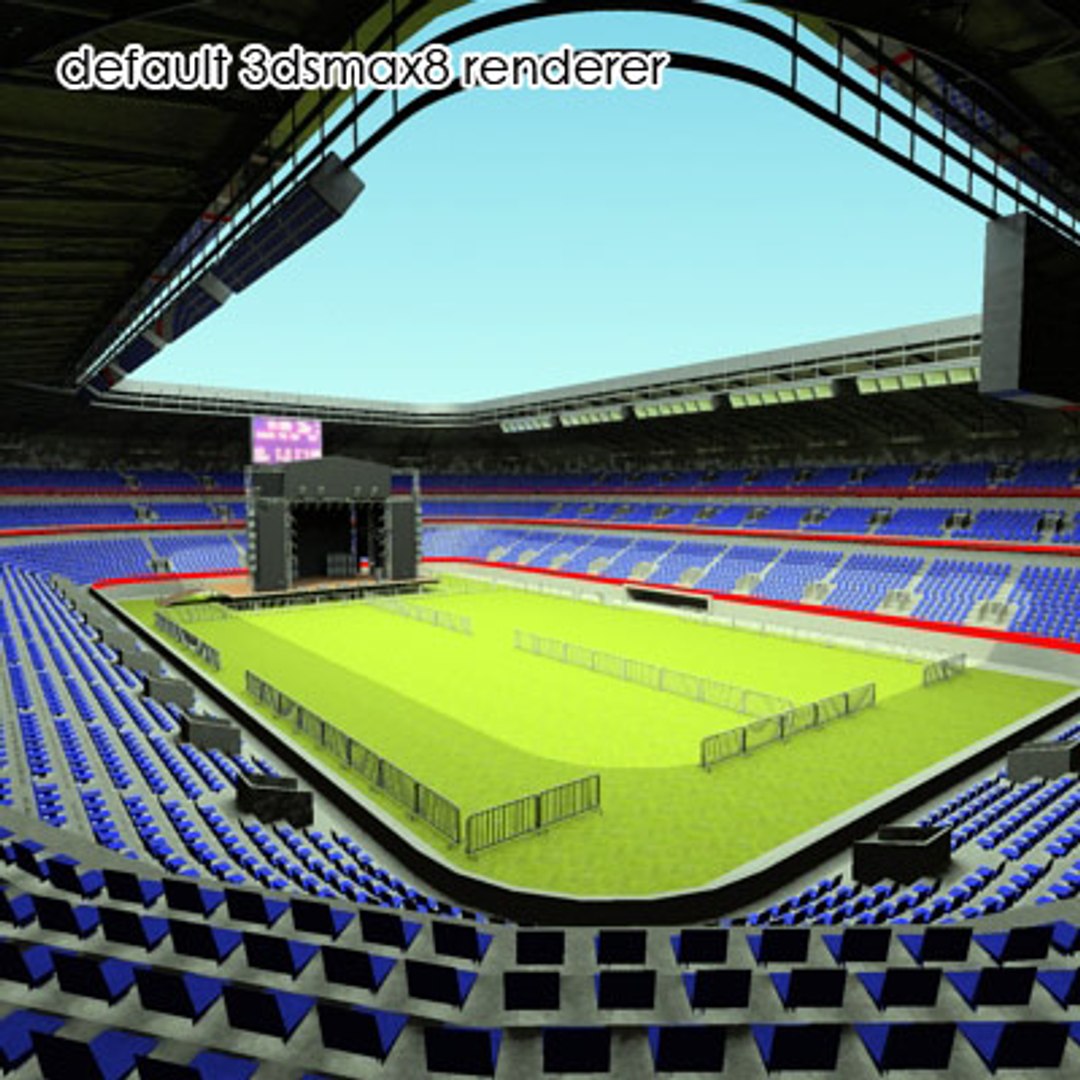 Concert Stage Stadium 3d Max