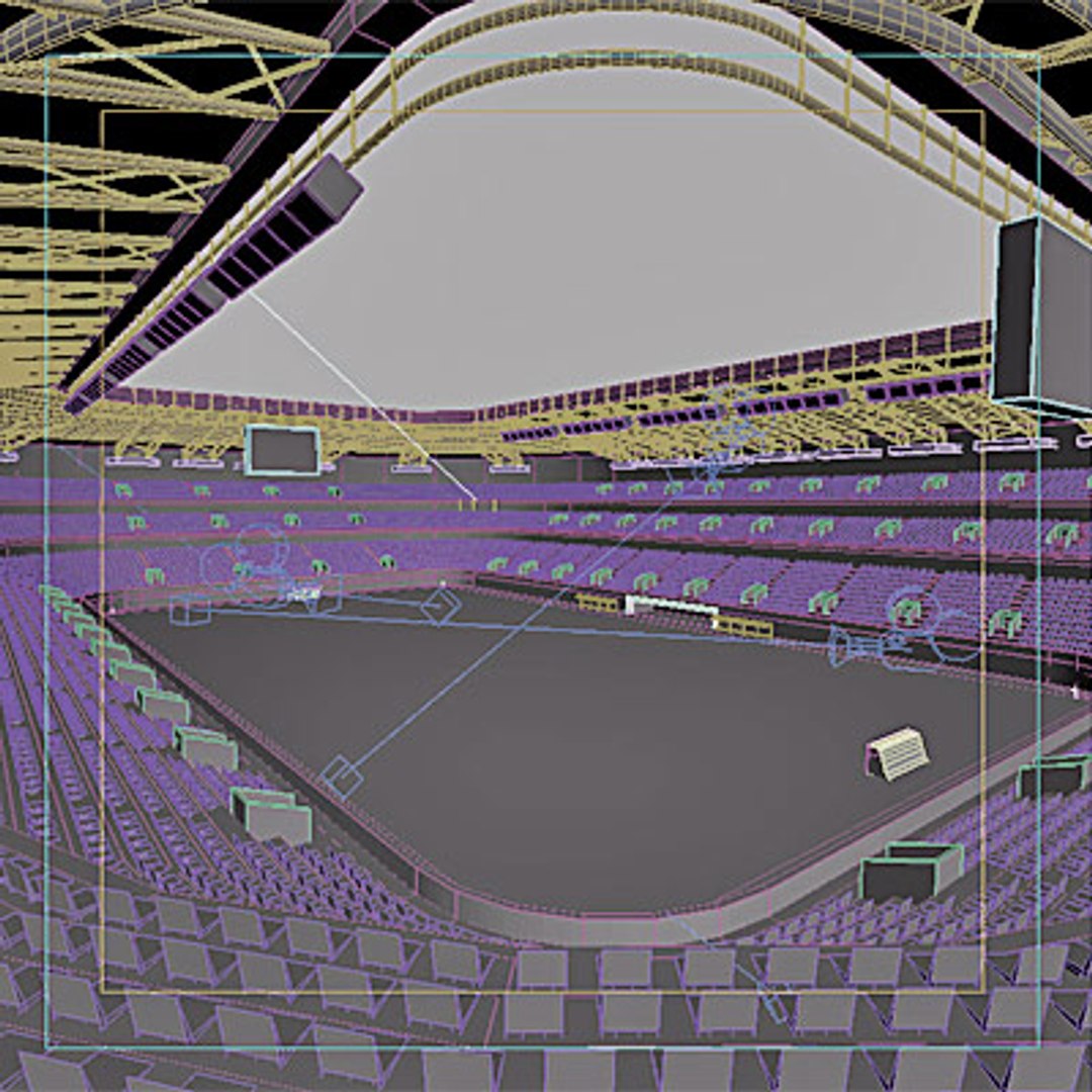 Concert Stage Stadium 3d Max