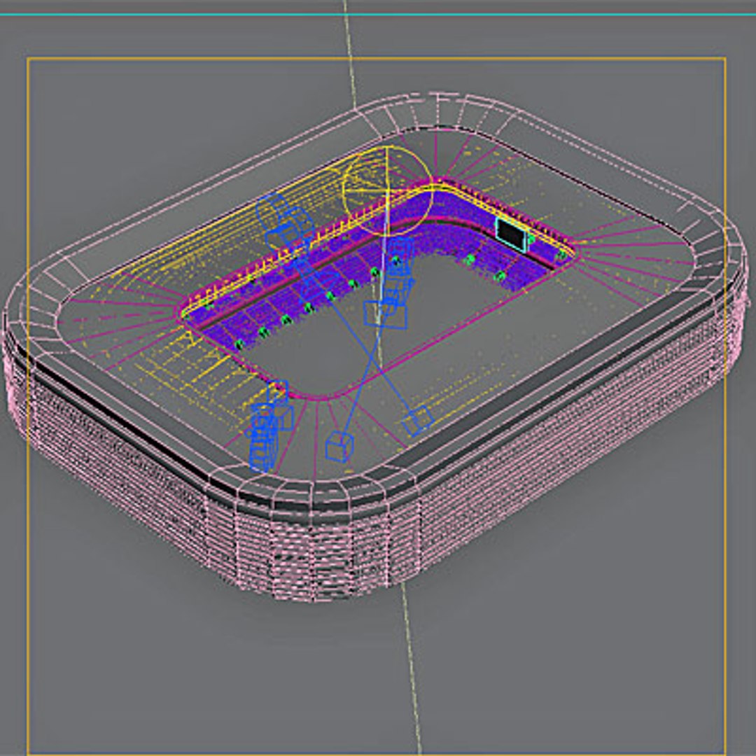 Concert Stage Stadium 3d Max