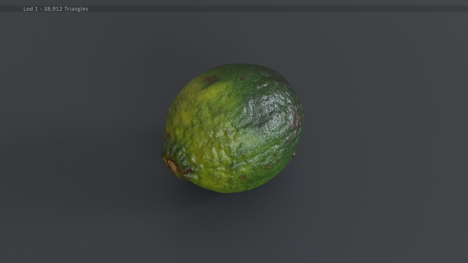 Lime Fruit Food 3D Model - TurboSquid 1669491