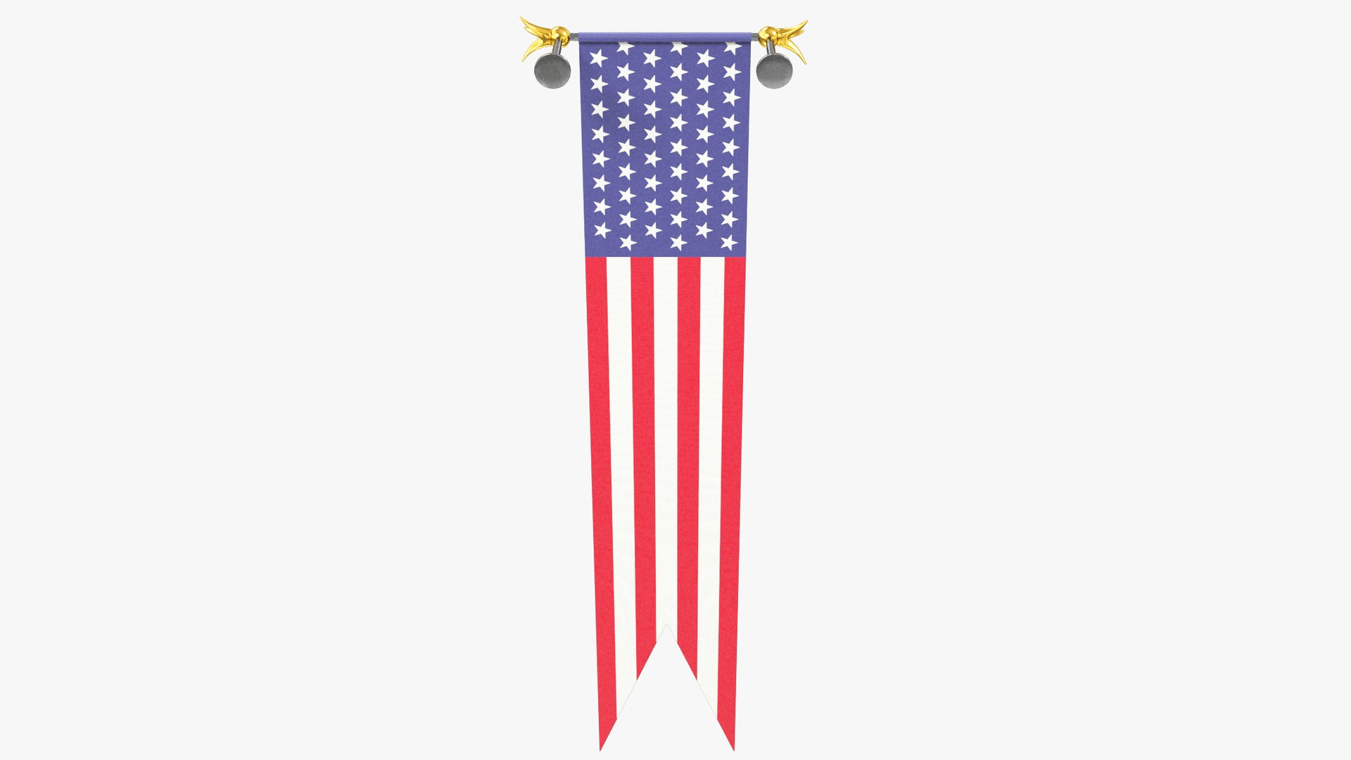 3D Model American Flag V1 - TurboSquid 1876319