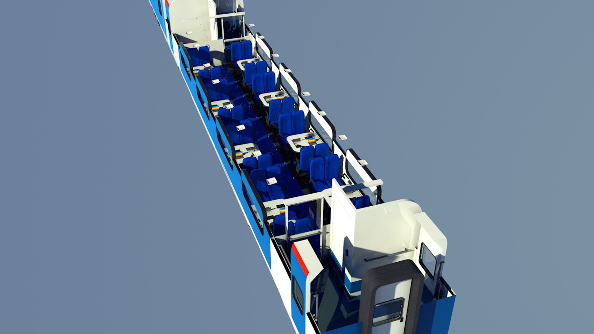 3D Fast Train Model - TurboSquid 1570349