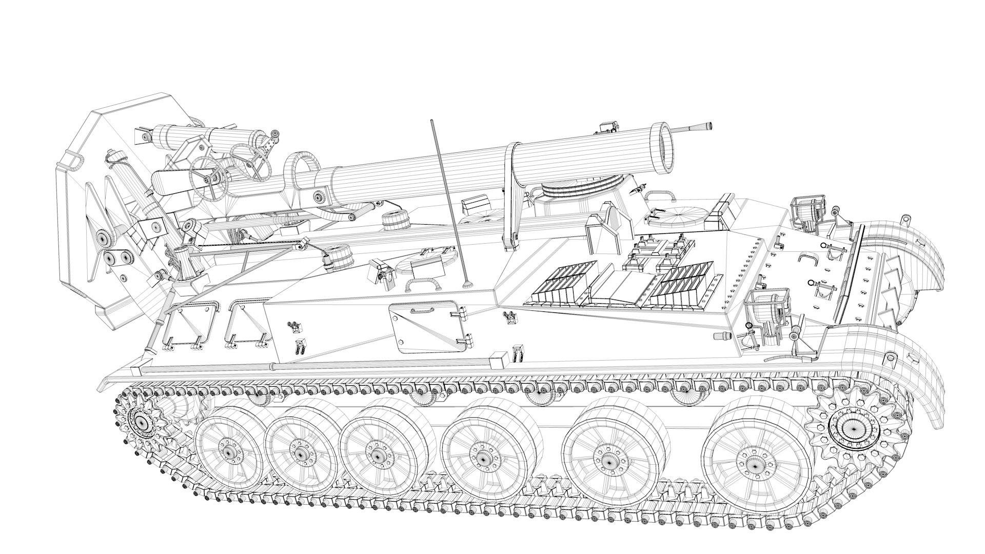 2S4 Tyulpan 3D Model - TurboSquid 2311601