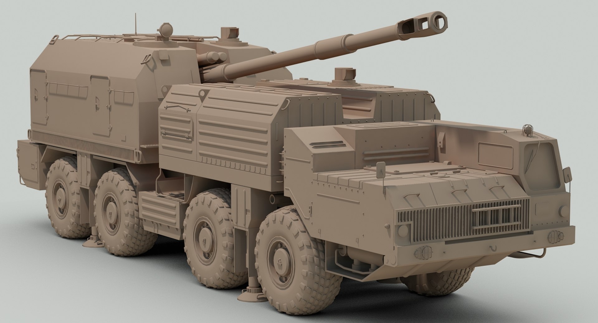 3D Model Russian A222 Bereg Coastal | 1143154 | TurboSquid