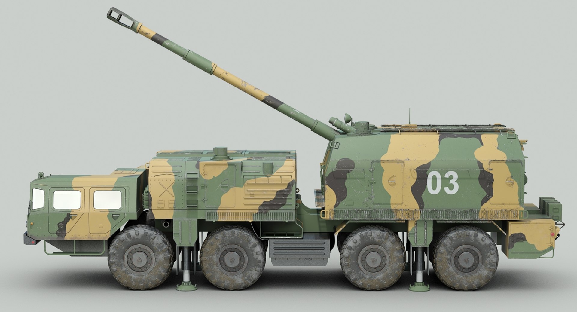 3D Model Russian A222 Bereg Coastal | 1143154 | TurboSquid