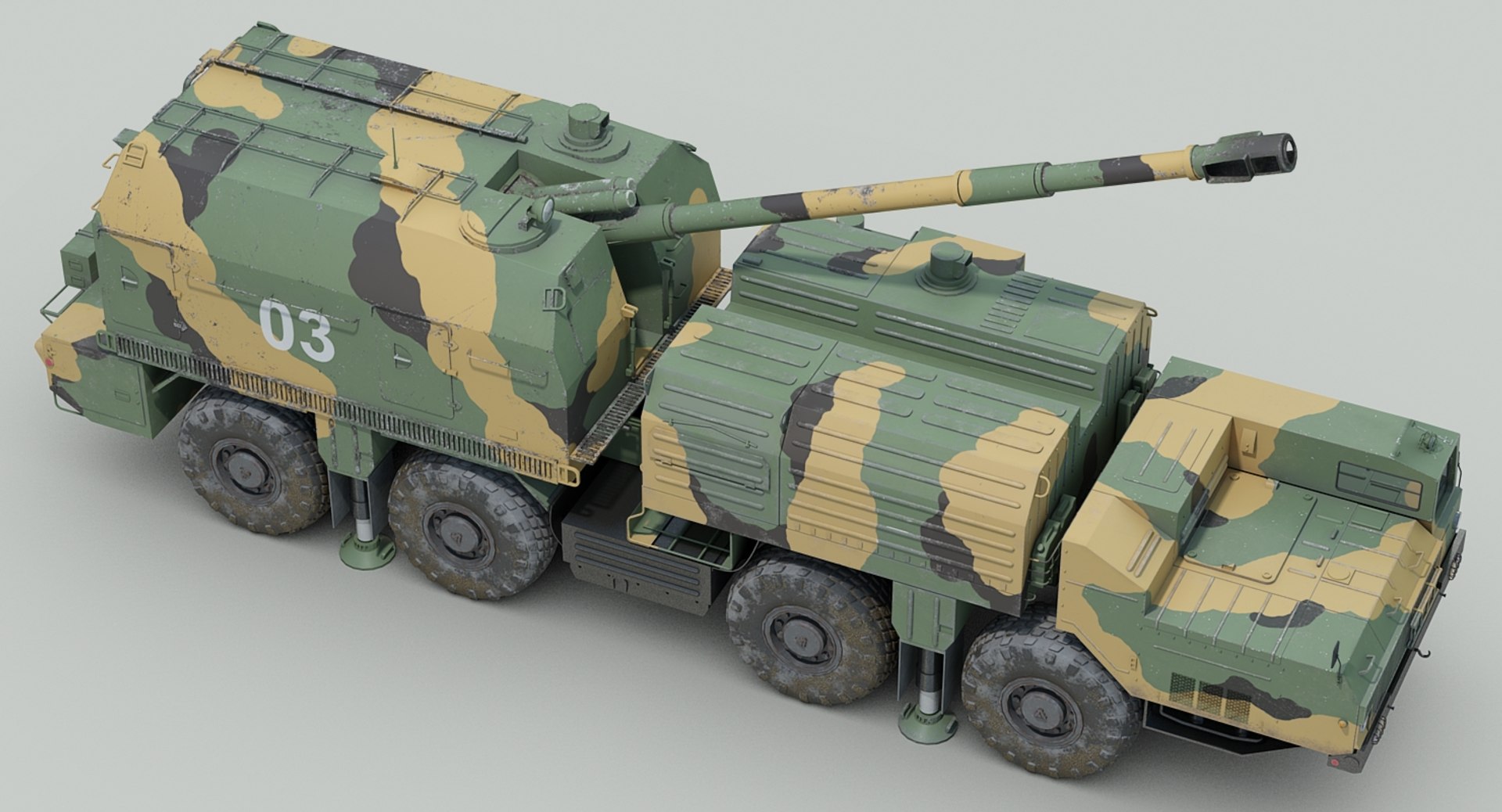 3D Model Russian A222 Bereg Coastal | 1143154 | TurboSquid