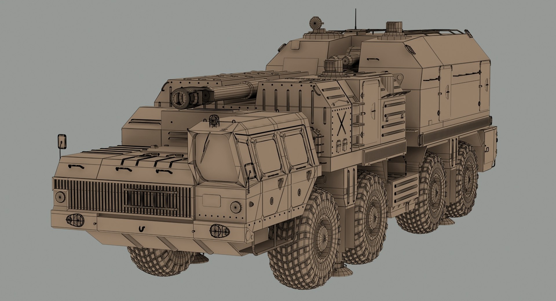 3D Model Russian A222 Bereg Coastal | 1143154 | TurboSquid