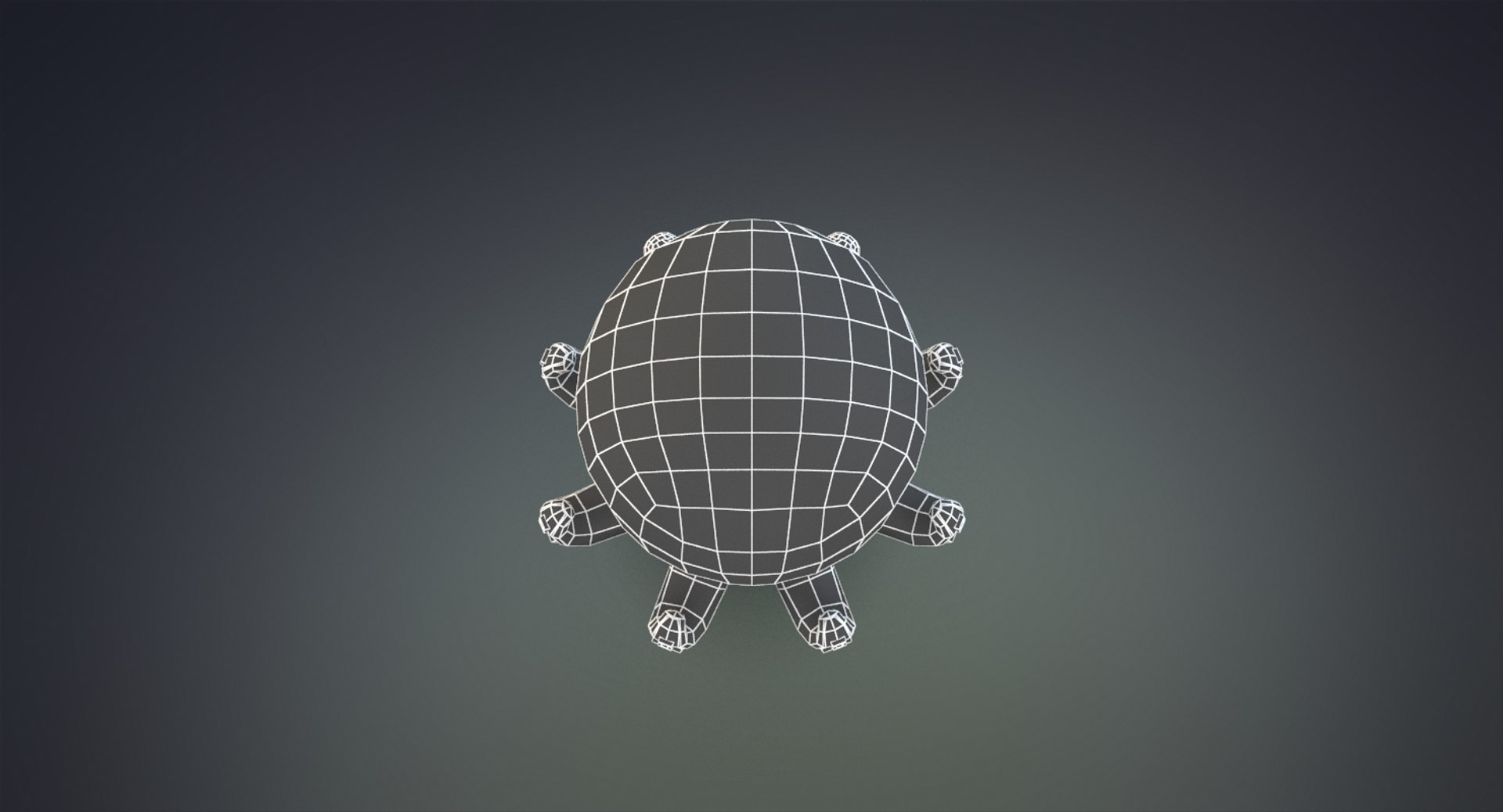 Cute cartoon octopus 3D - TurboSquid 1345873