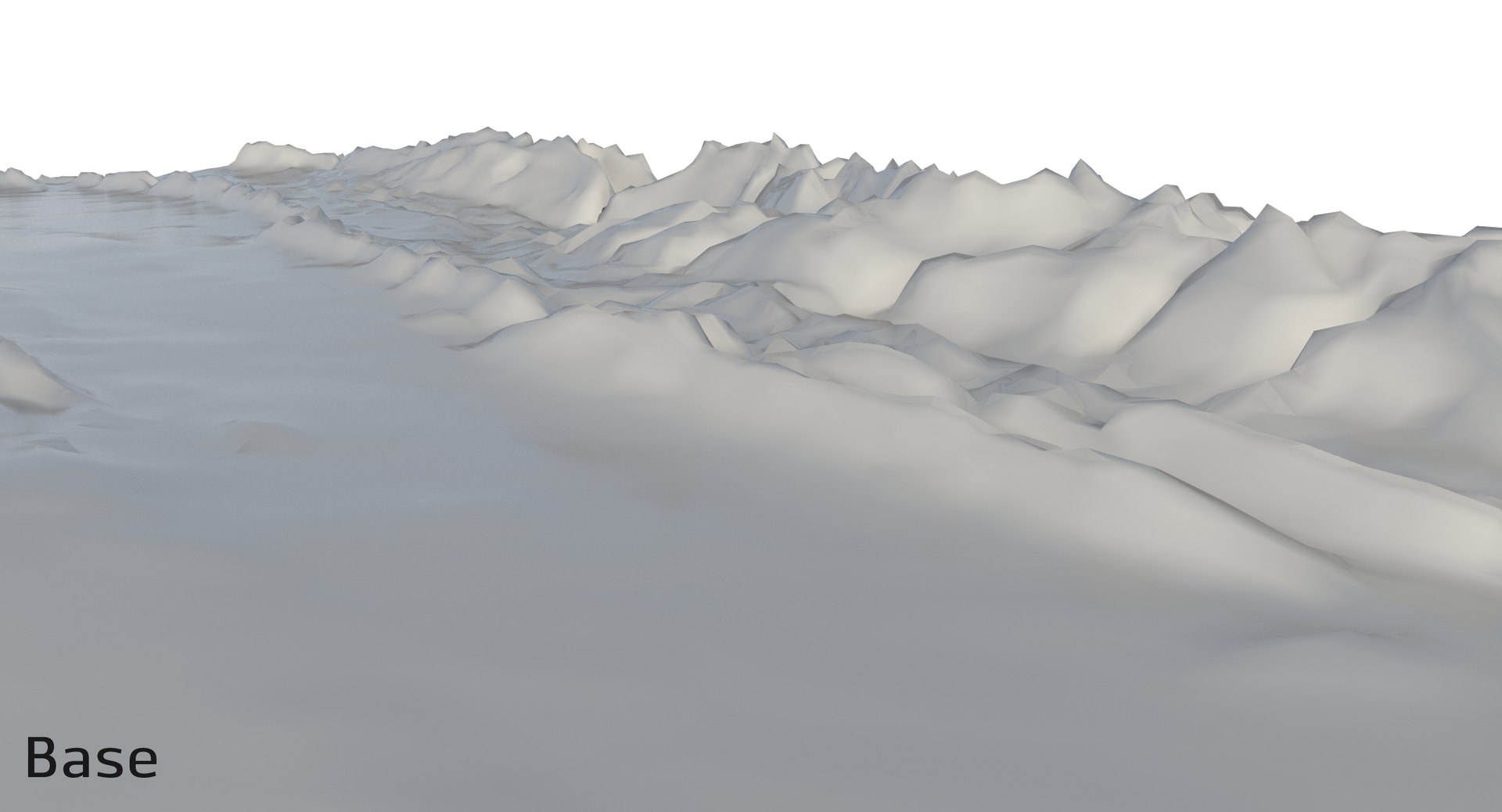 Mountain Range 3D Model - TurboSquid 1295077