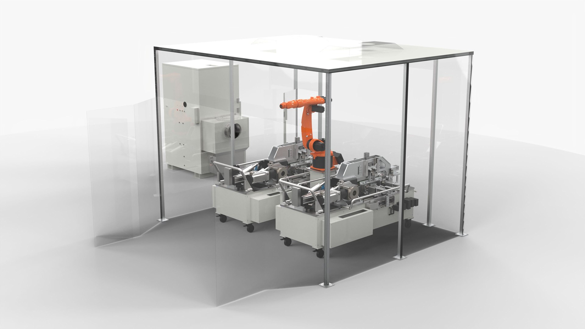 Automatic Double Station Laser Welding Machine 3D Model - TurboSquid ...