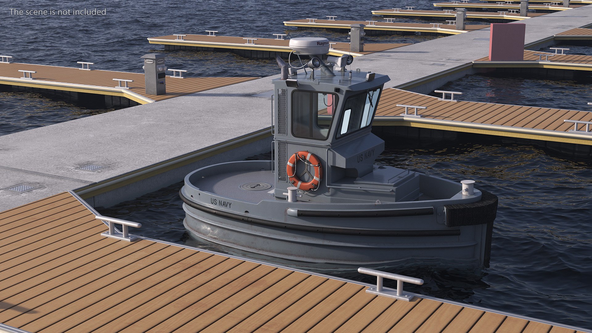 3D Boomin Beaver US NAVY Boat - TurboSquid 2256289