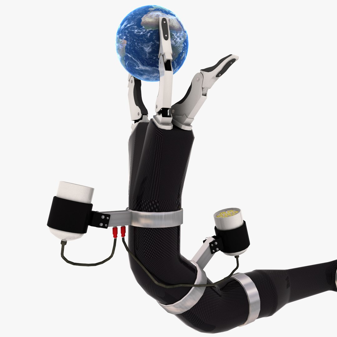 Remotely Robot Arm 3d Model