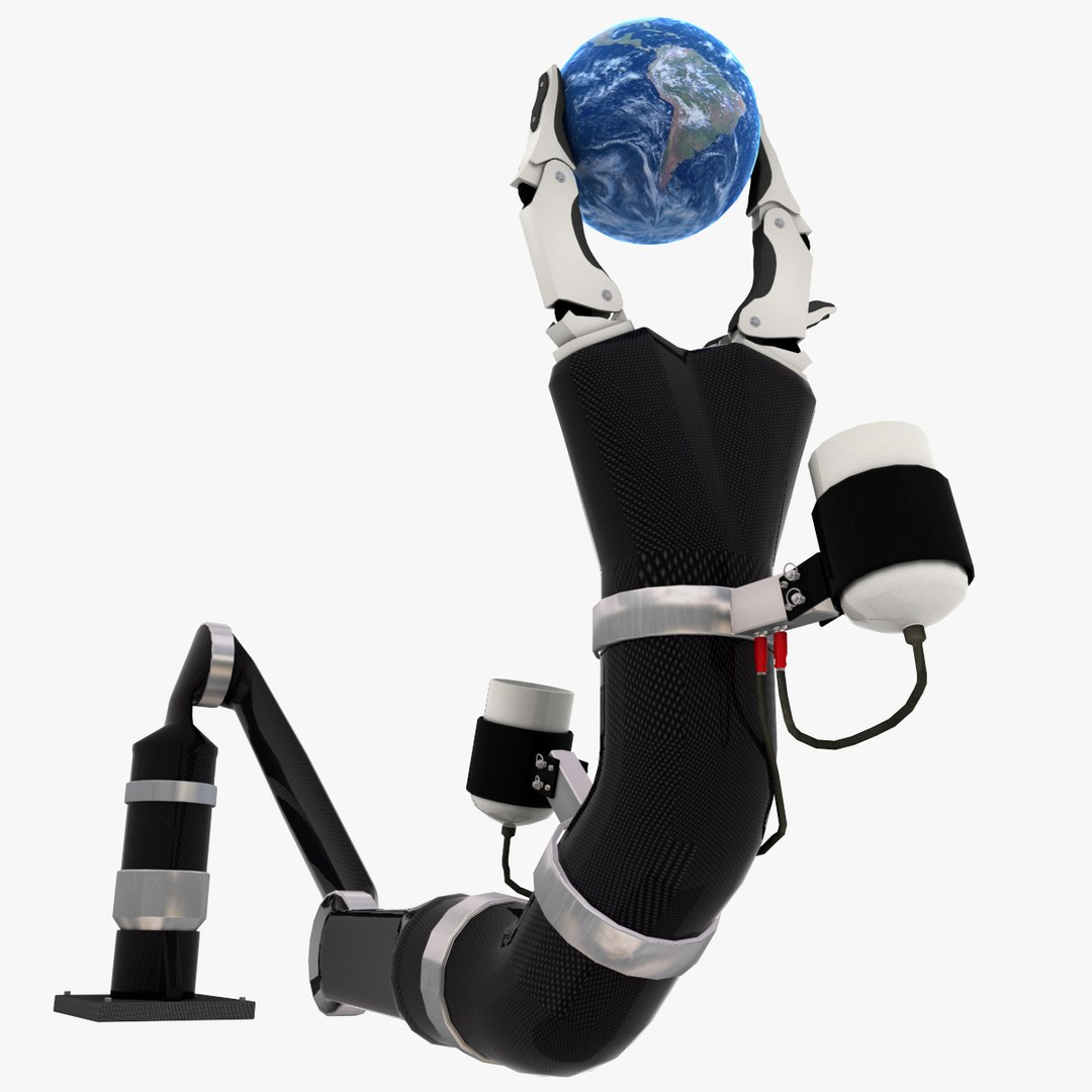 Remotely Robot Arm 3d Model