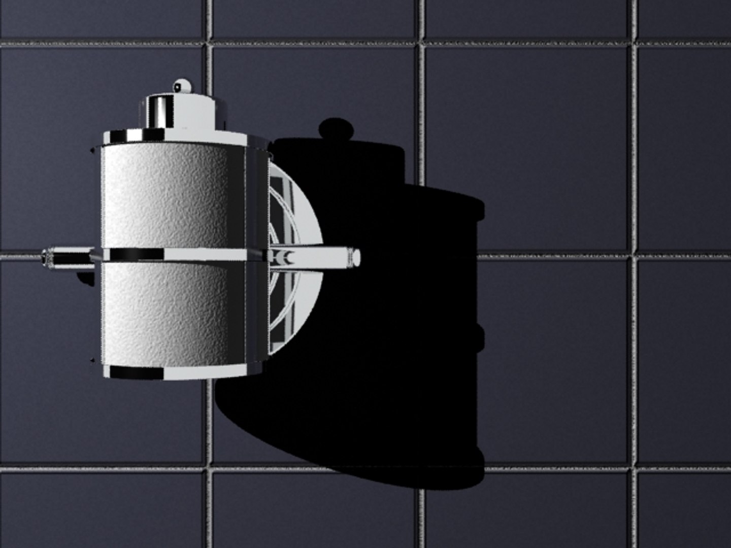 3d Bathroom Wall Lamp Model