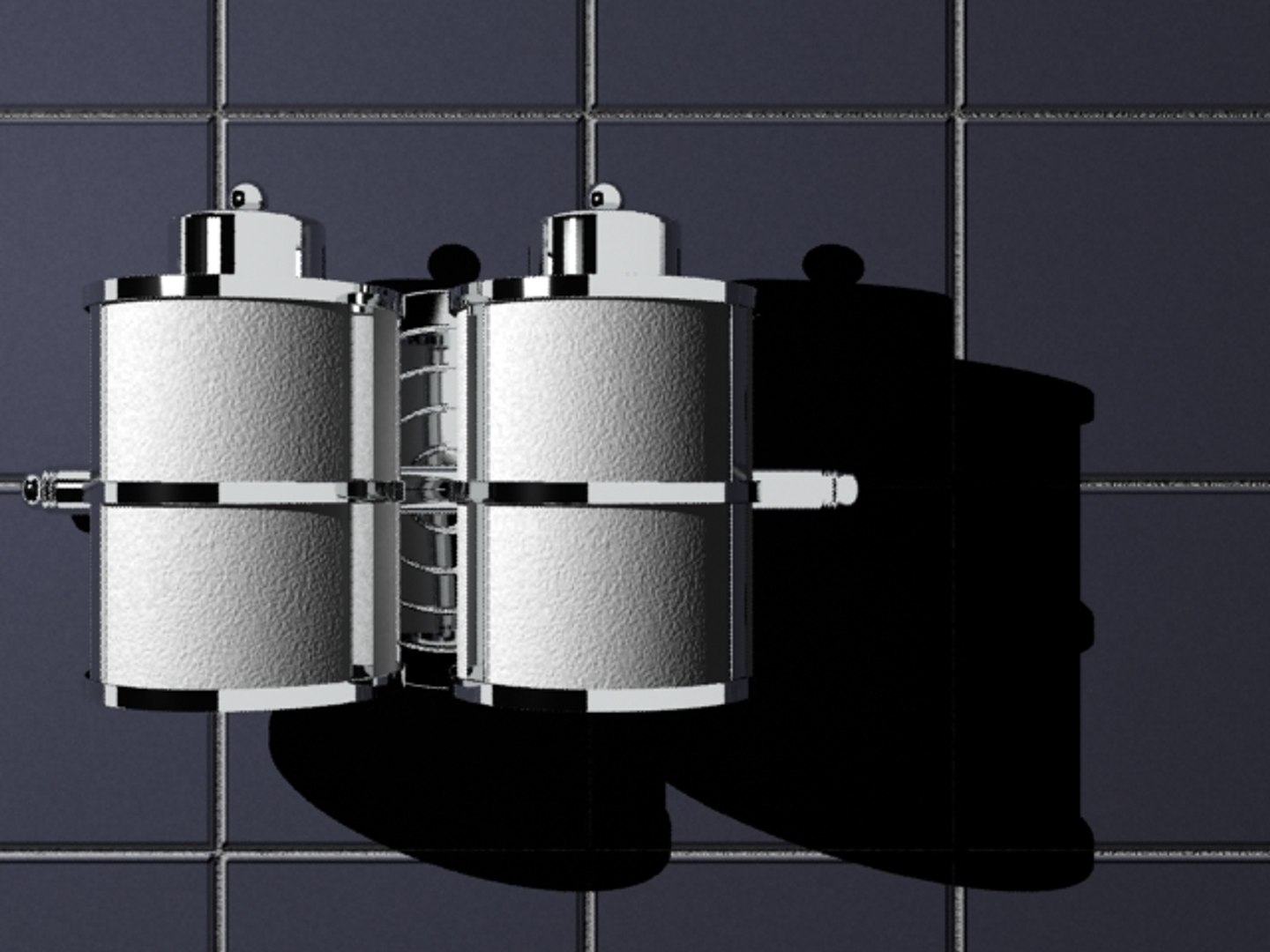 3d Bathroom Wall Lamp Model