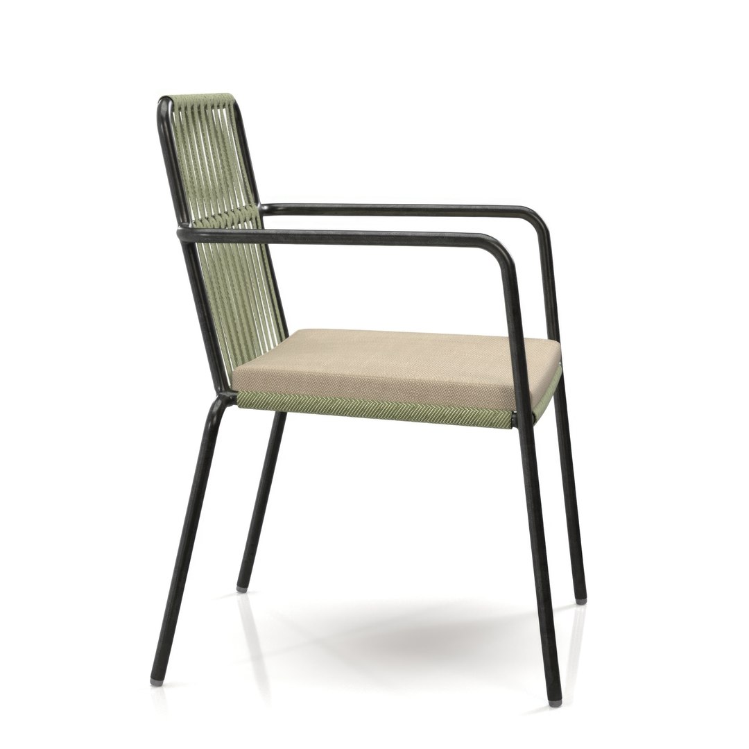 3D Kettal Net Dining Armchair - TurboSquid 2227651
