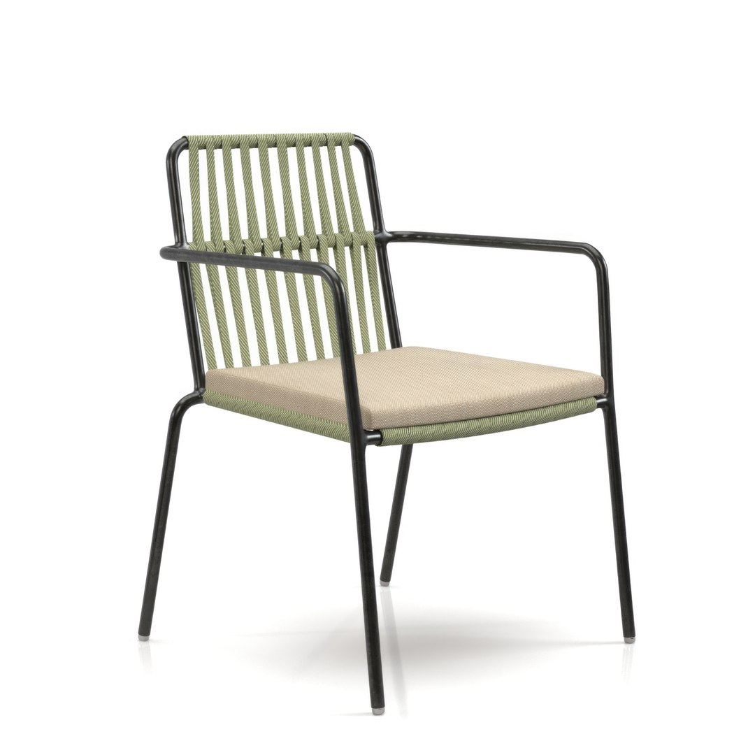 3D Kettal Net Dining Armchair - TurboSquid 2227651