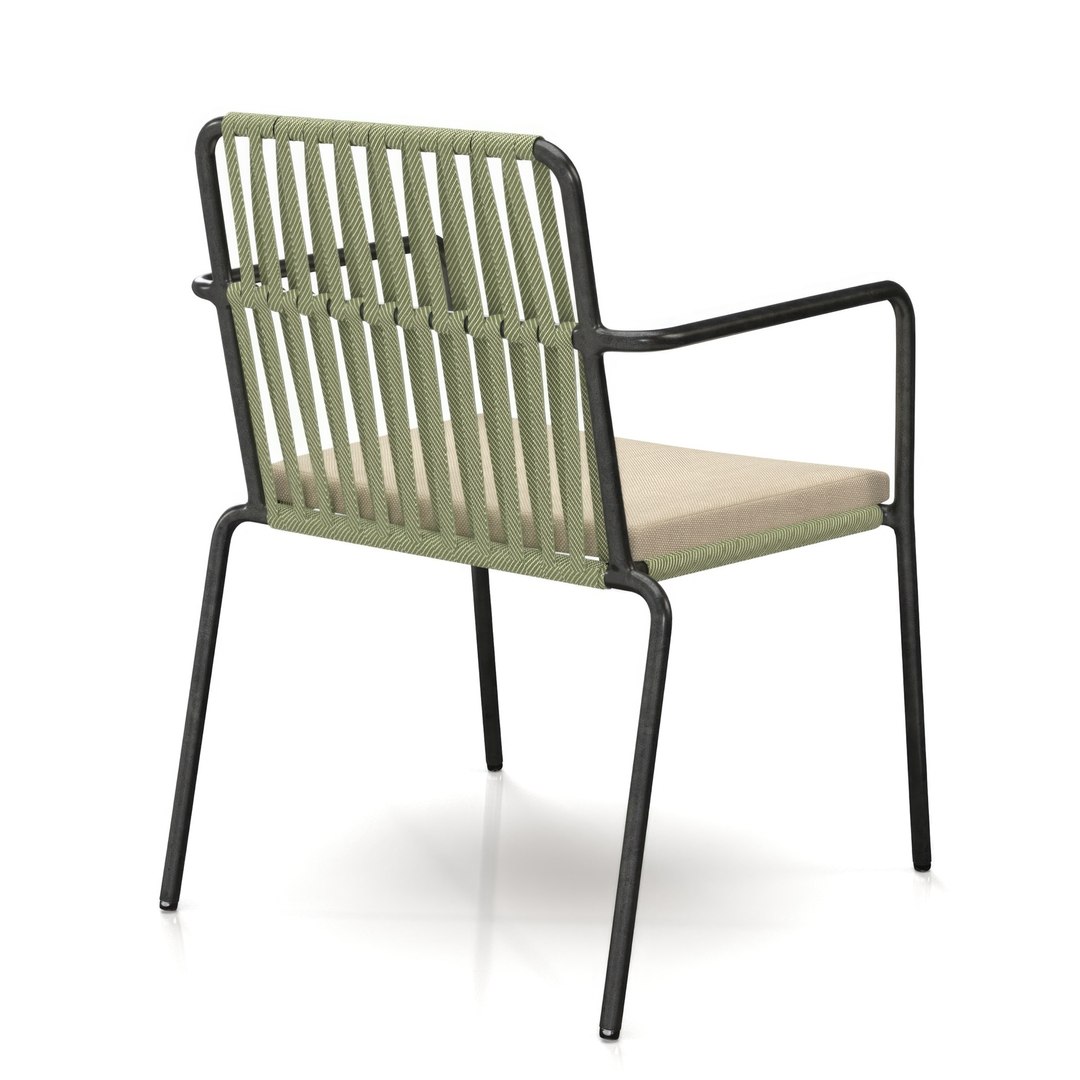 3D Kettal Net Dining Armchair - TurboSquid 2227651