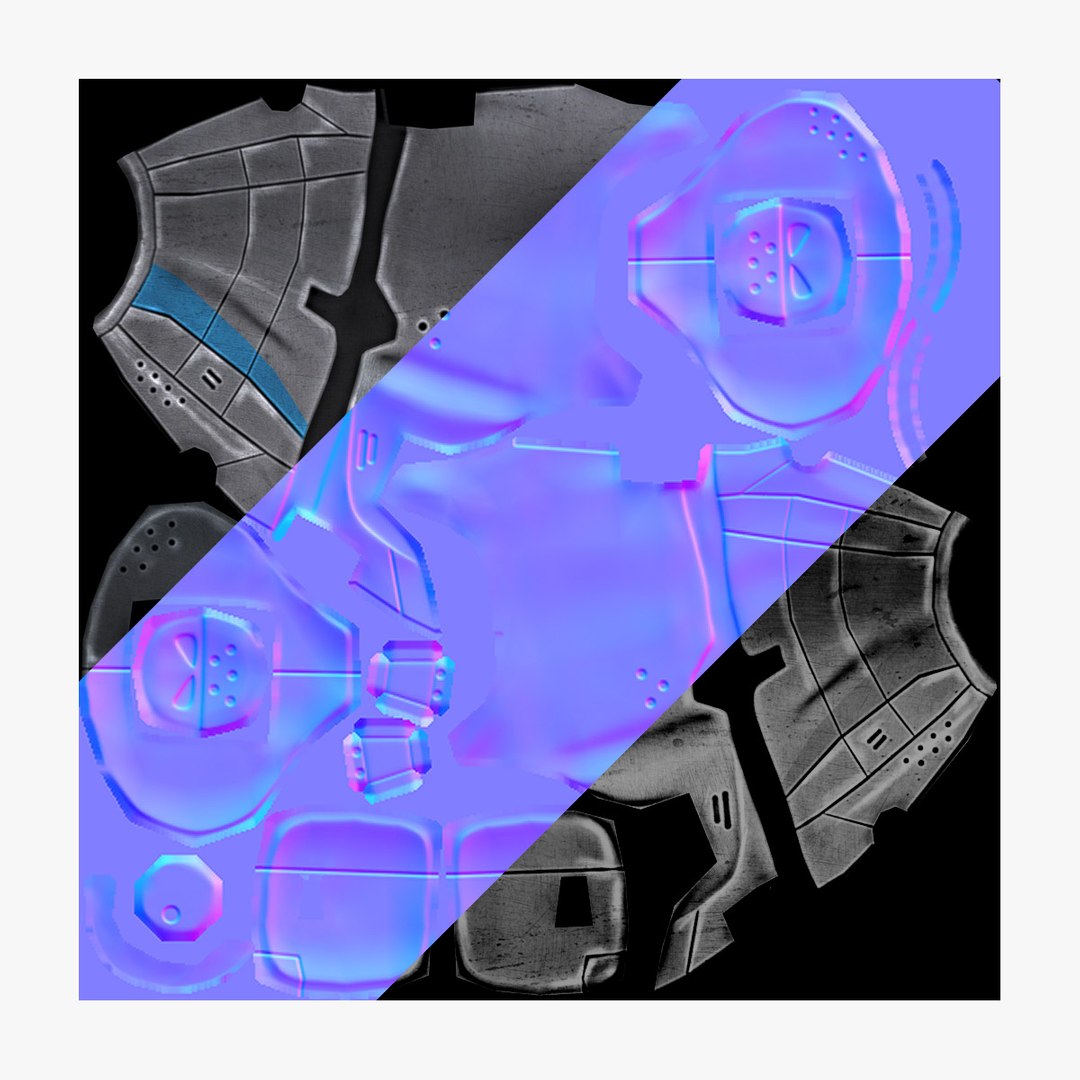 set sci-fi armor max