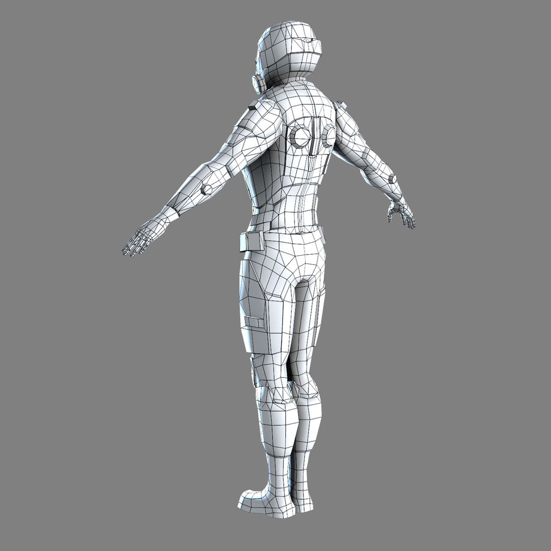 set sci-fi armor max