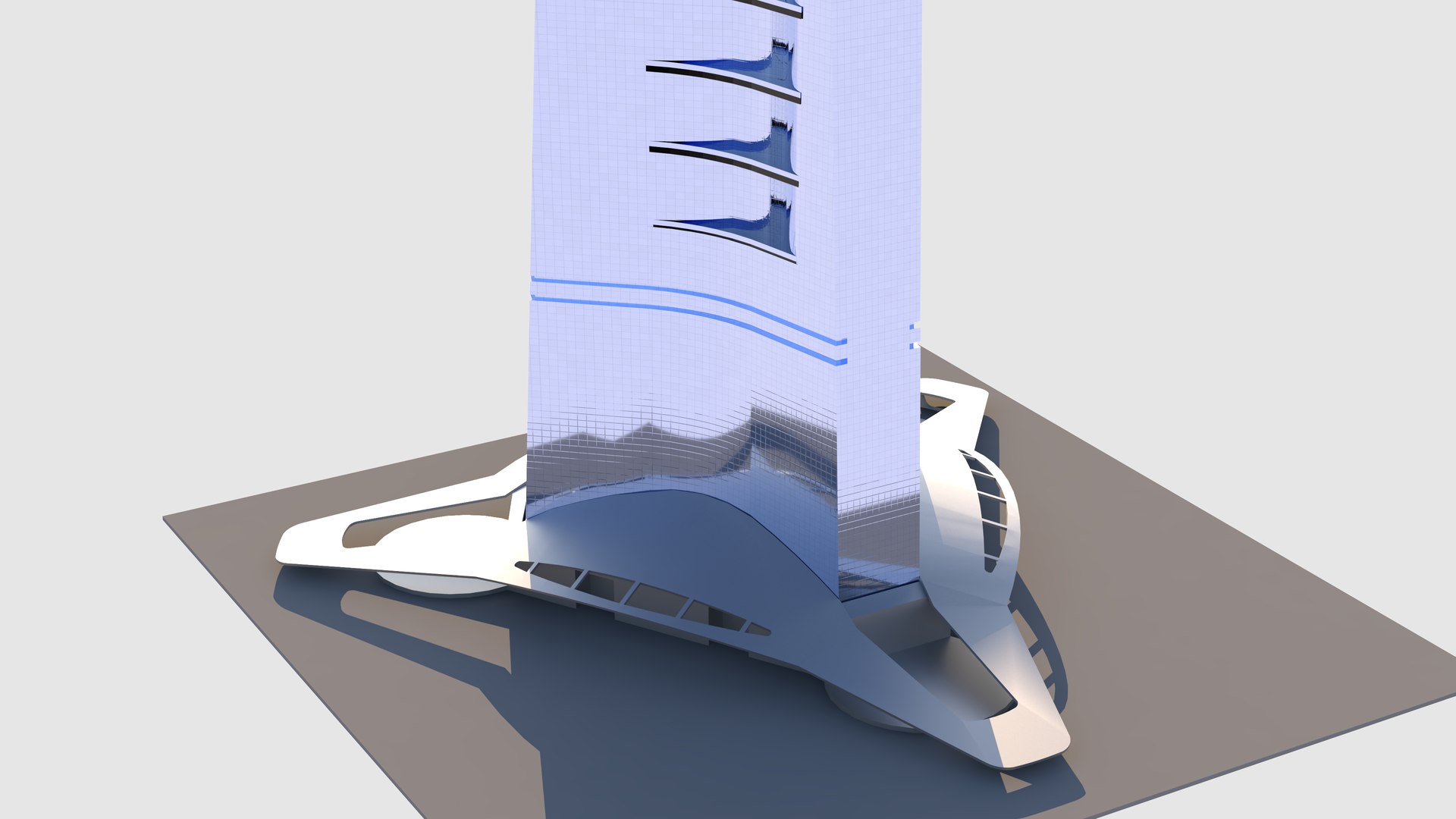 Jeddah Tower Model - TurboSquid 2351149