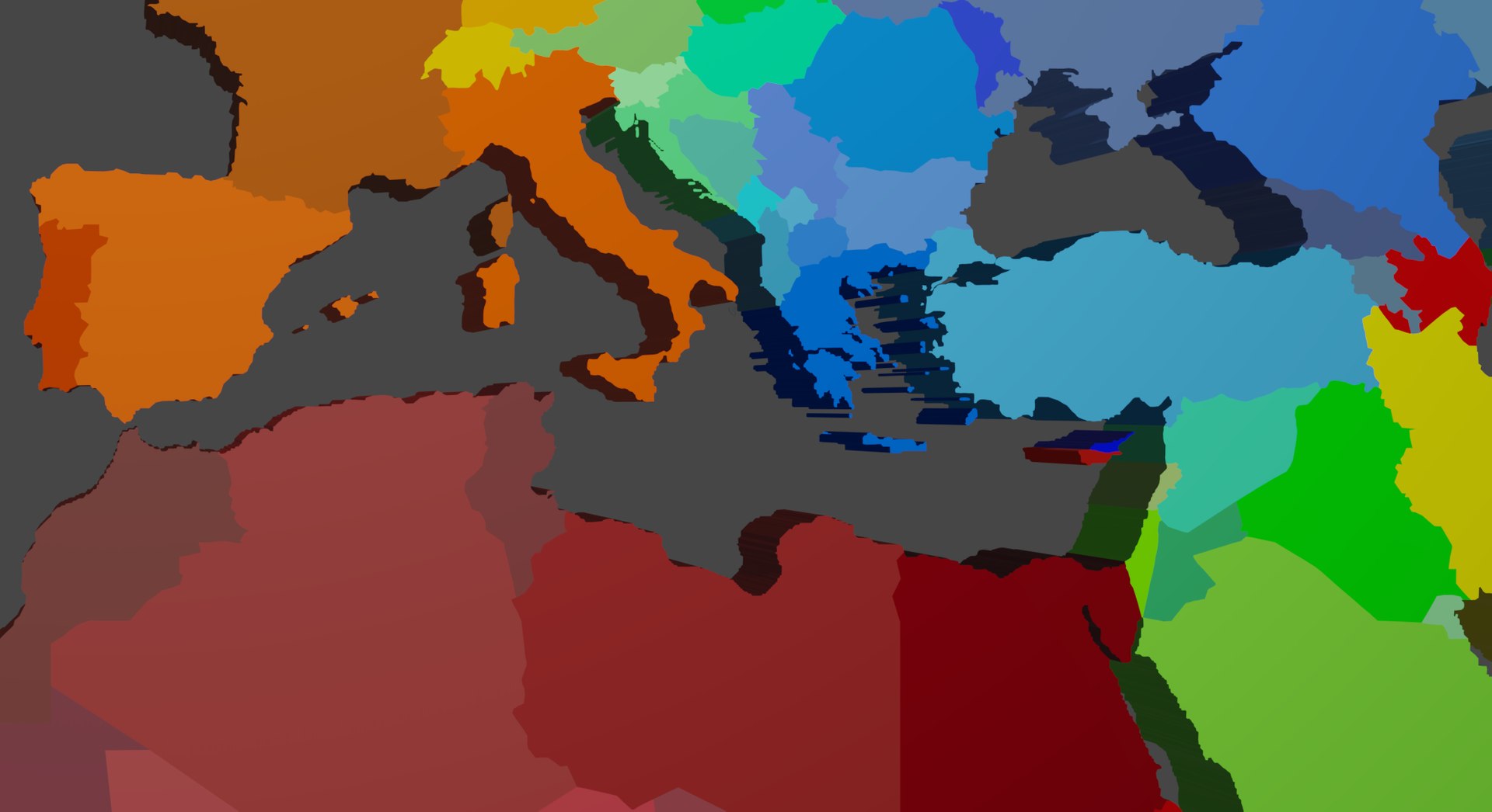 3D World Map1 - TurboSquid 2250426