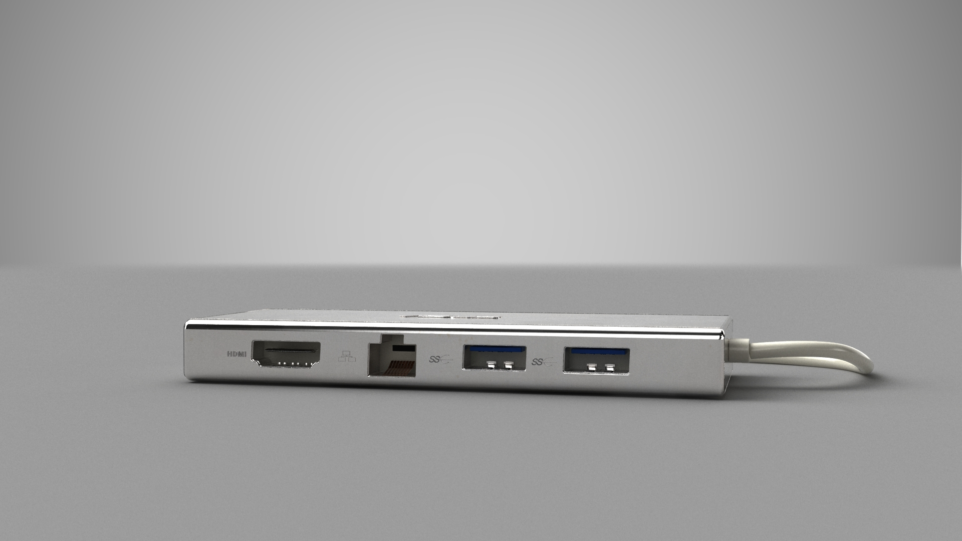 ASUS OS200 USB-C Dongle 3D Model - TurboSquid 2303511