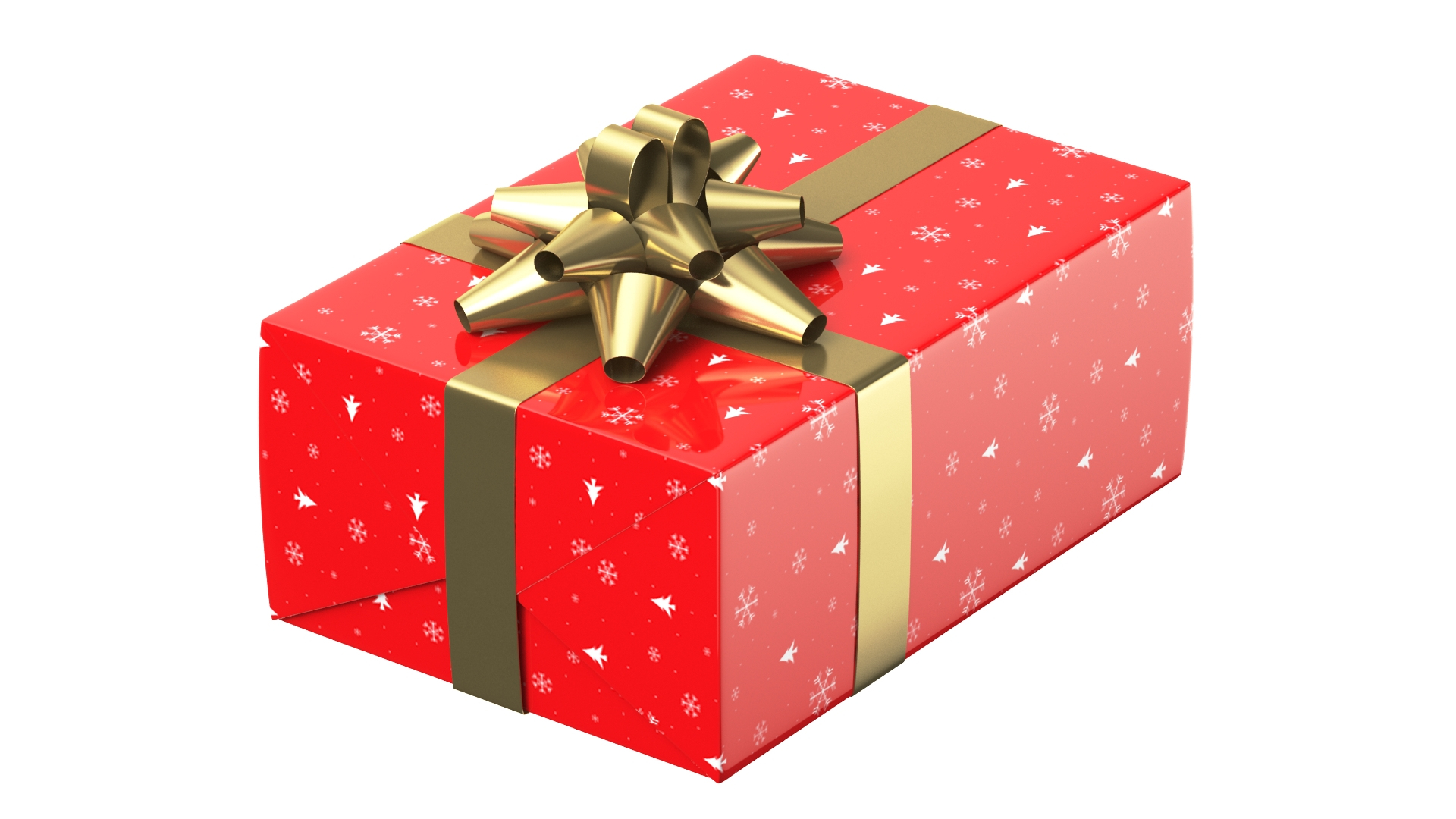 Detailed Gift Box 09 model - TurboSquid 2162867