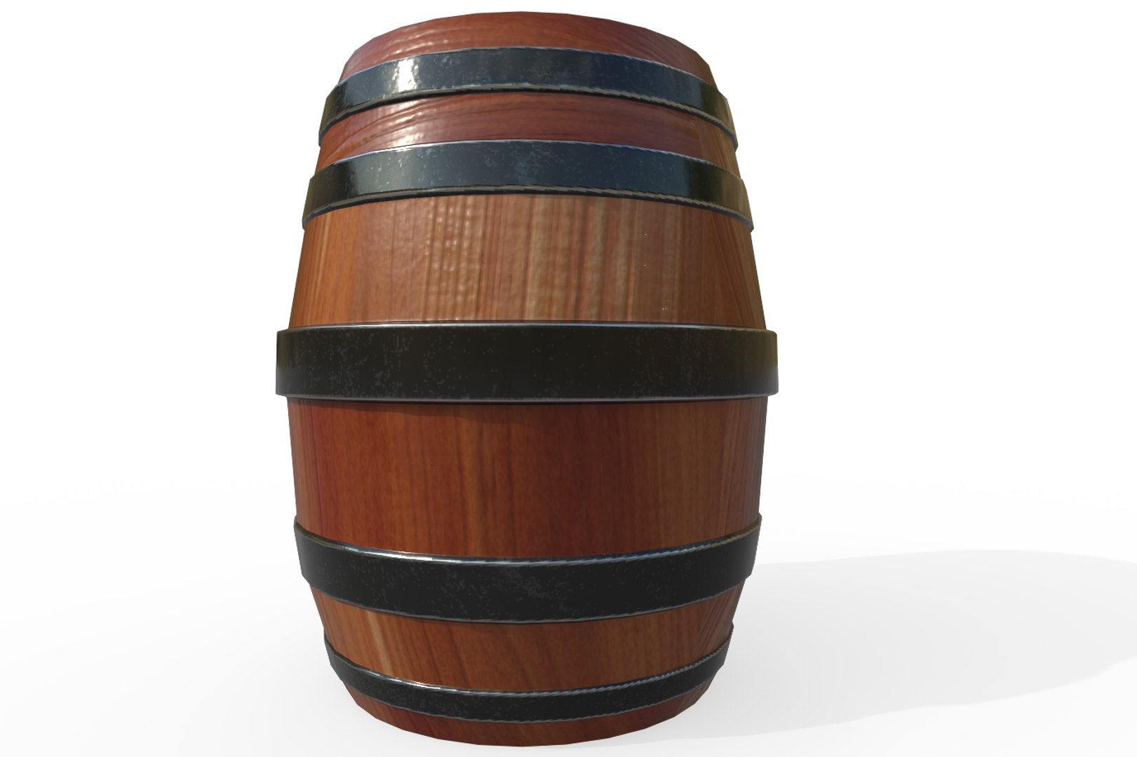 50 Gallonen Fass 3D-Modell - TurboSquid 1396426