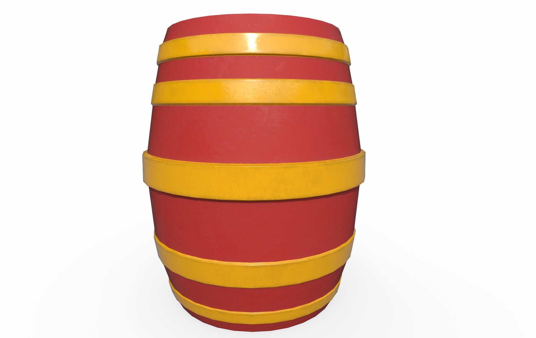 50 gallon barrel 3D model - TurboSquid 1396426