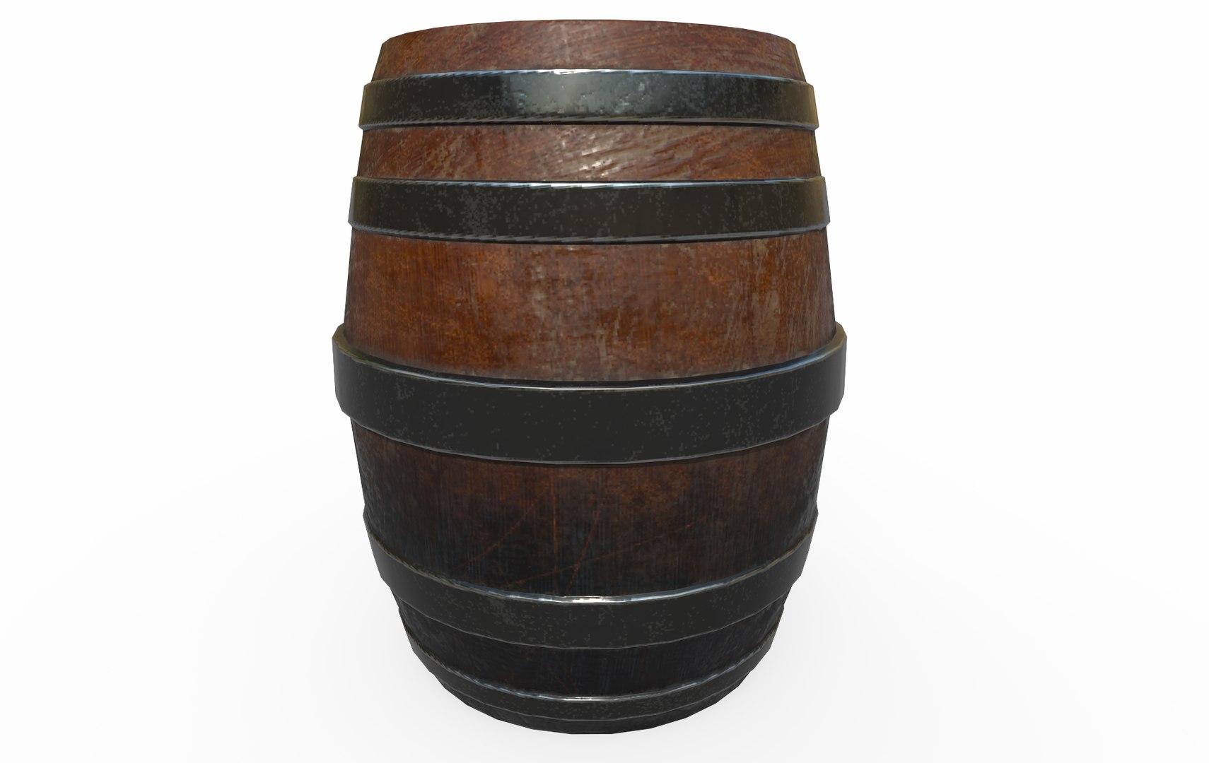 50 gallon barrel 3D model - TurboSquid 1396426