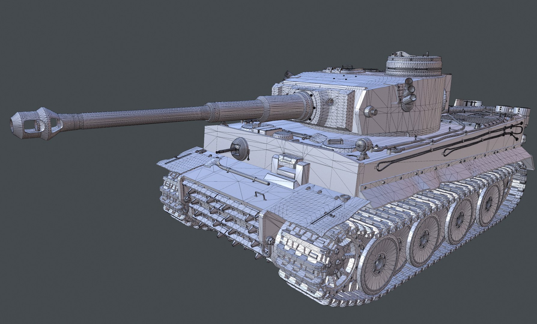 3D model tank war pbr - TurboSquid 1527891