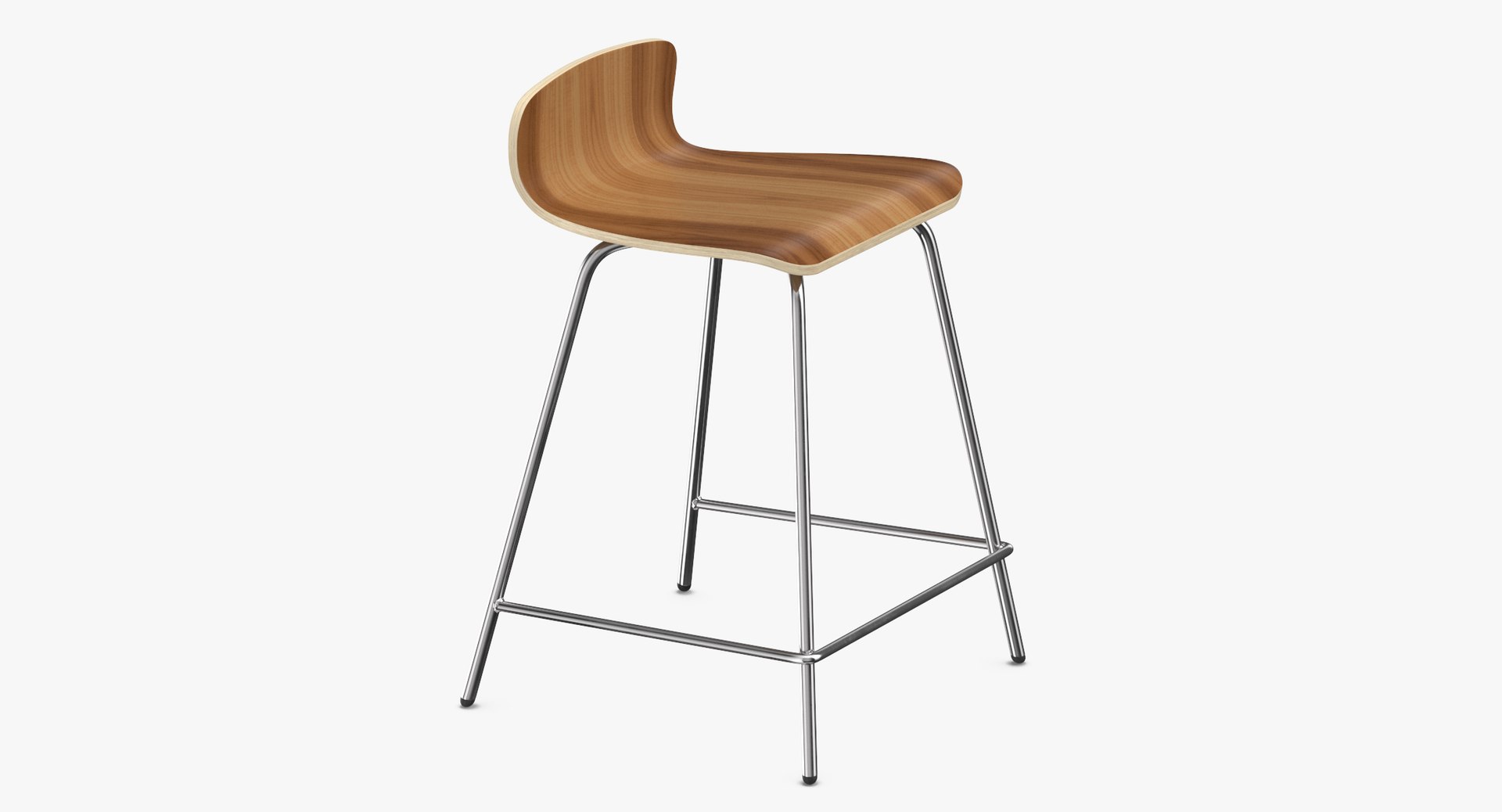 Contemporary Bar Stool 3D Model - TurboSquid 1243445