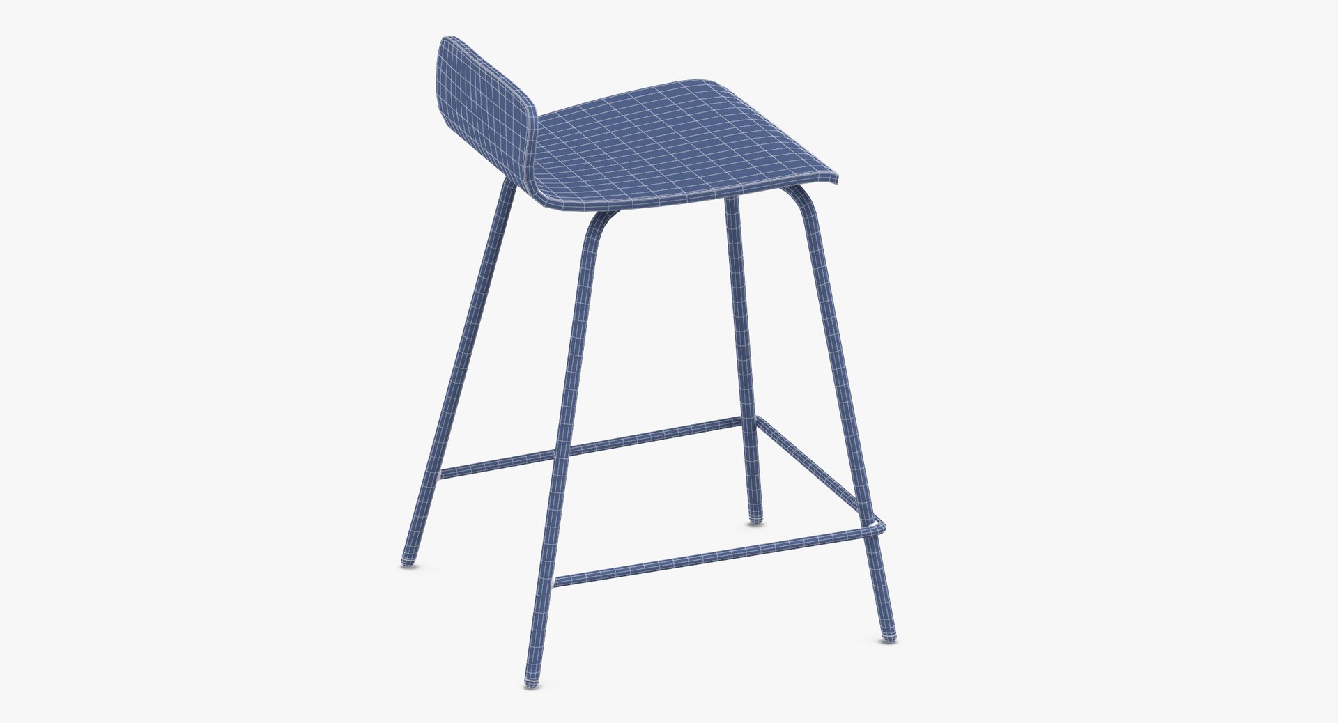 Contemporary Bar Stool 3D Model - TurboSquid 1243445