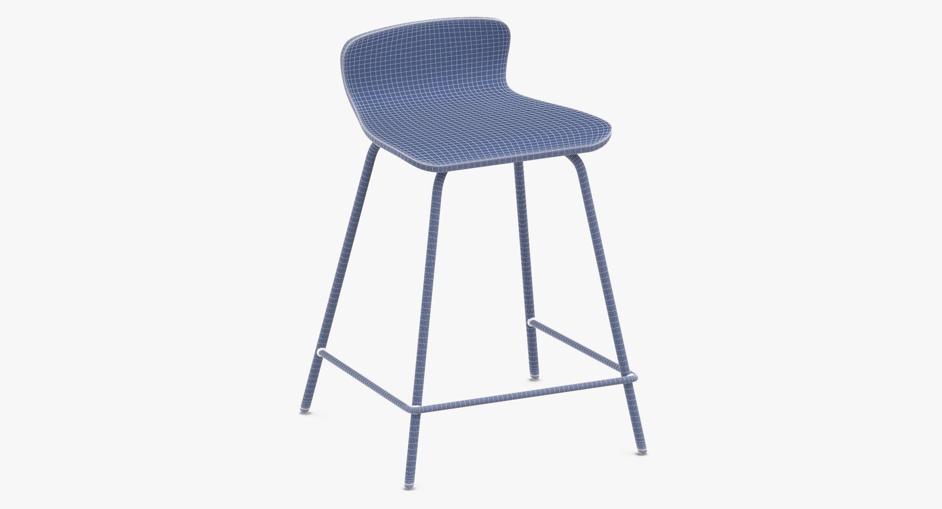 Contemporary Bar Stool 3D Model - TurboSquid 1243445