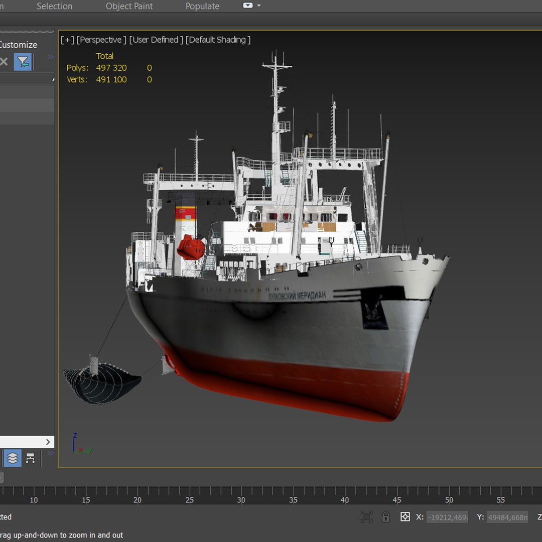 Large Trawler Project 1288 3D - TurboSquid 1337855